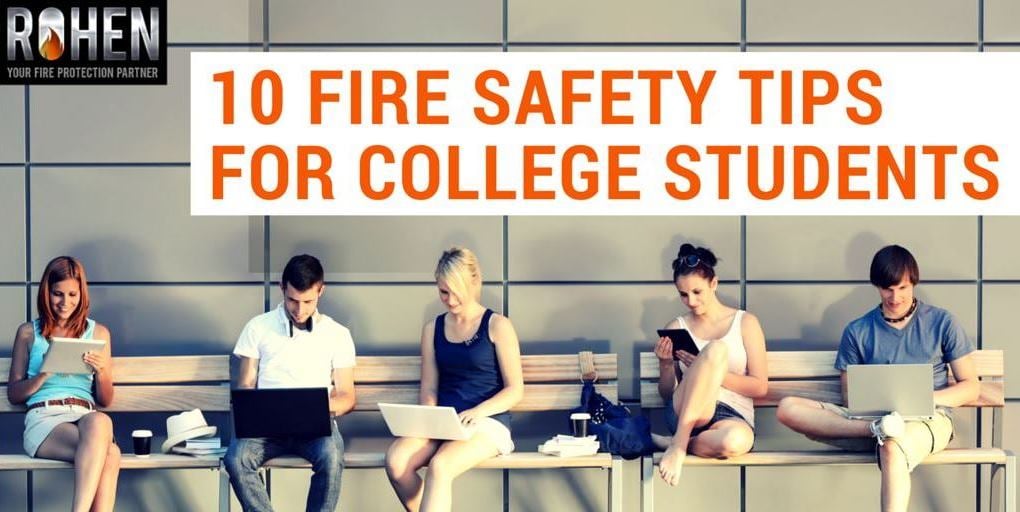 10 Fire Safety Tips for College Students